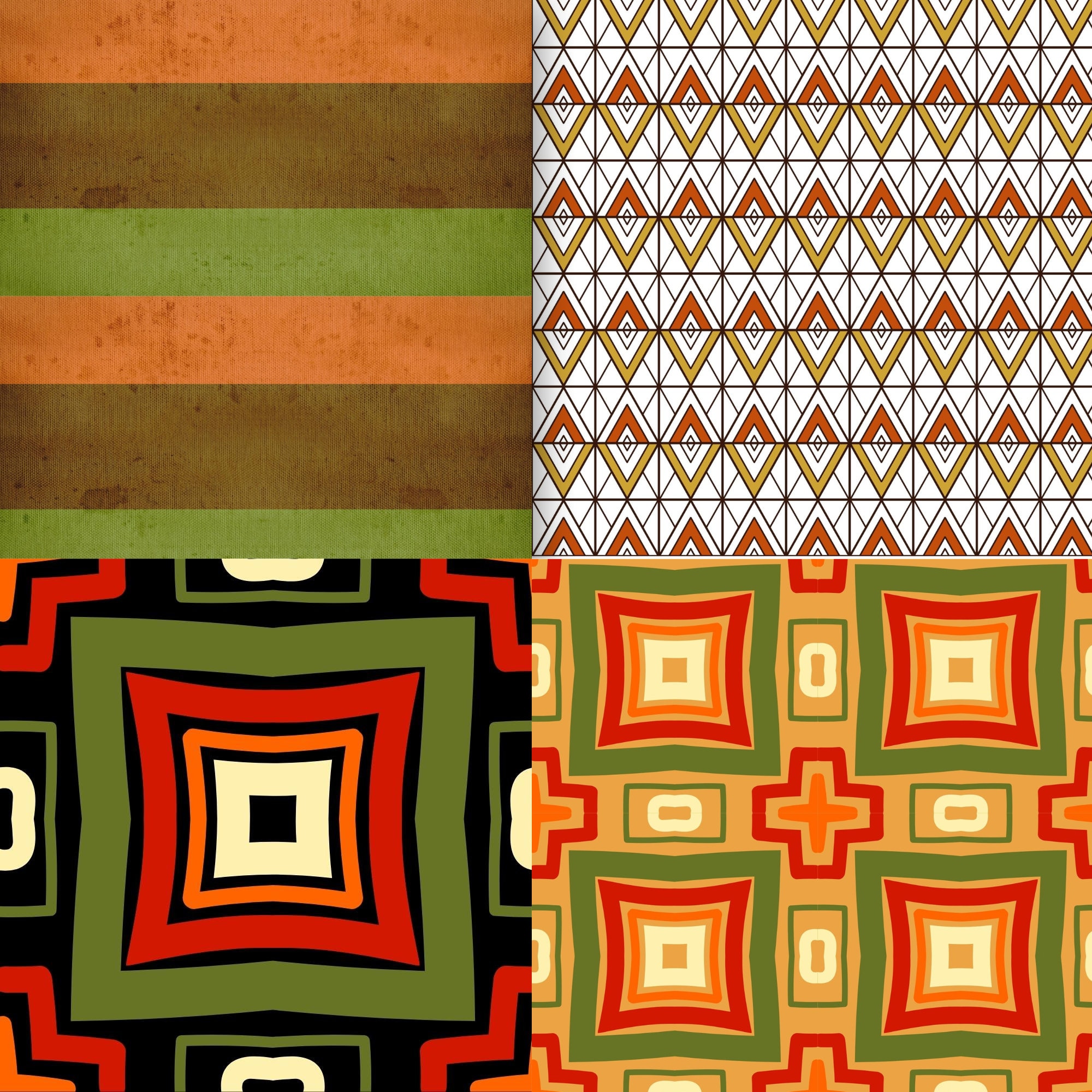 African Digital Paper, African Background Paper, African Scrapbook ...