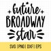 Musical Theatre Svg, Actor Svg, Actress Svg, Future Broadway Star ...
