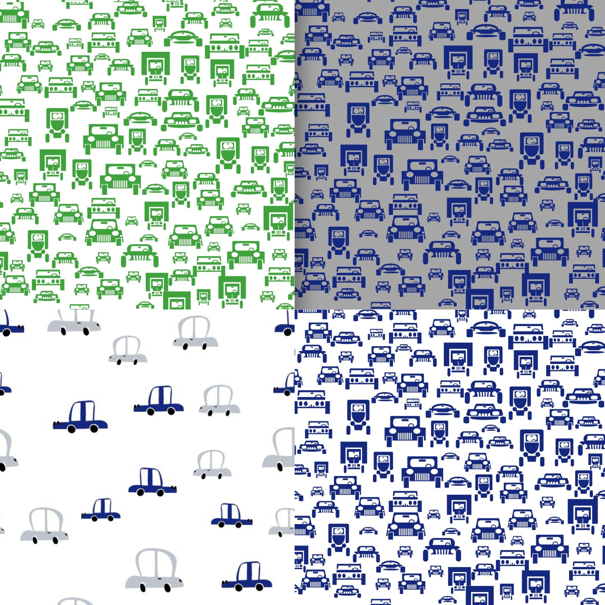 Cars Digital Paper Bundle Cars and Trucks Digital Paper - Etsy