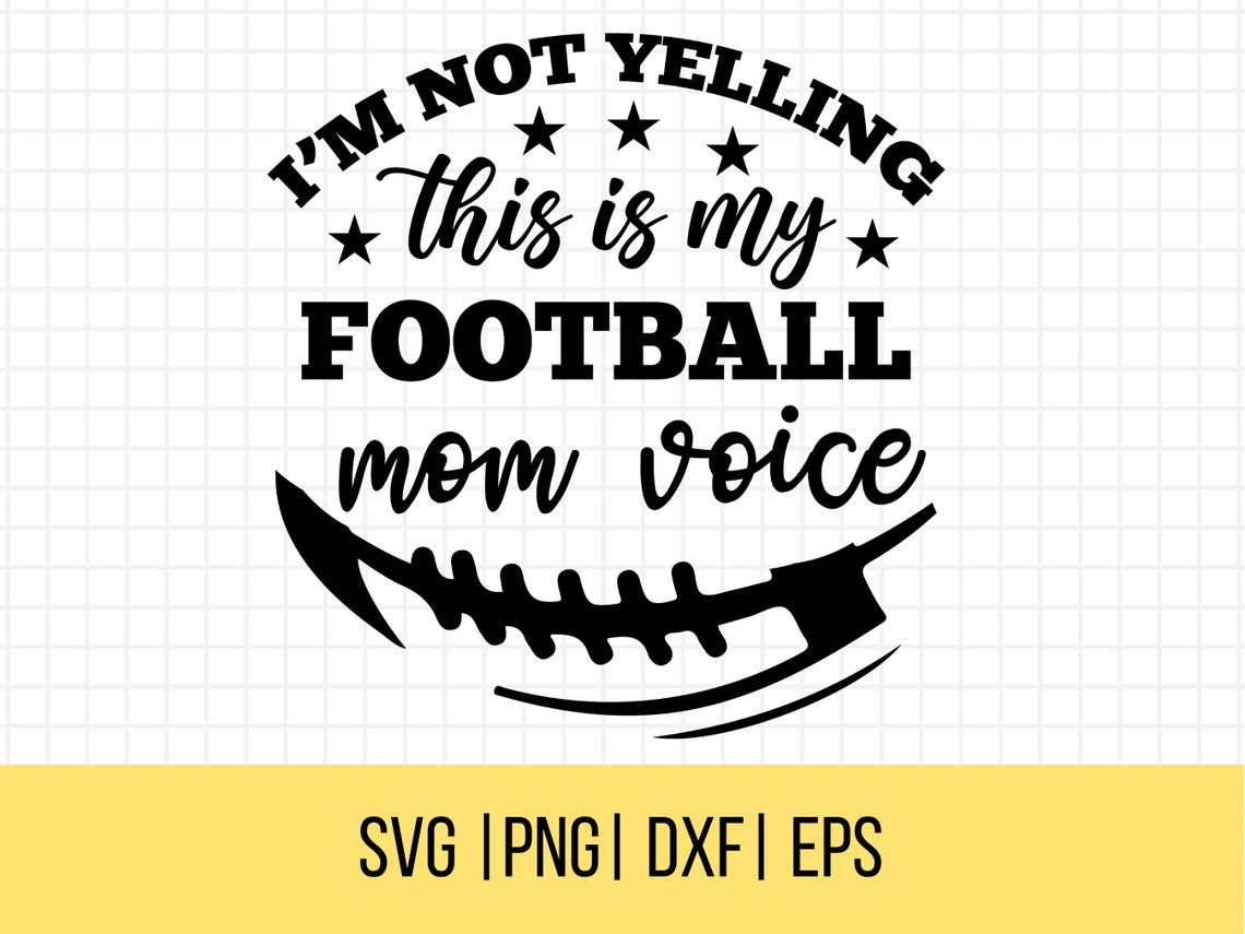 Football Mom Svg Football Svg Football Mom PNG Football - Etsy
