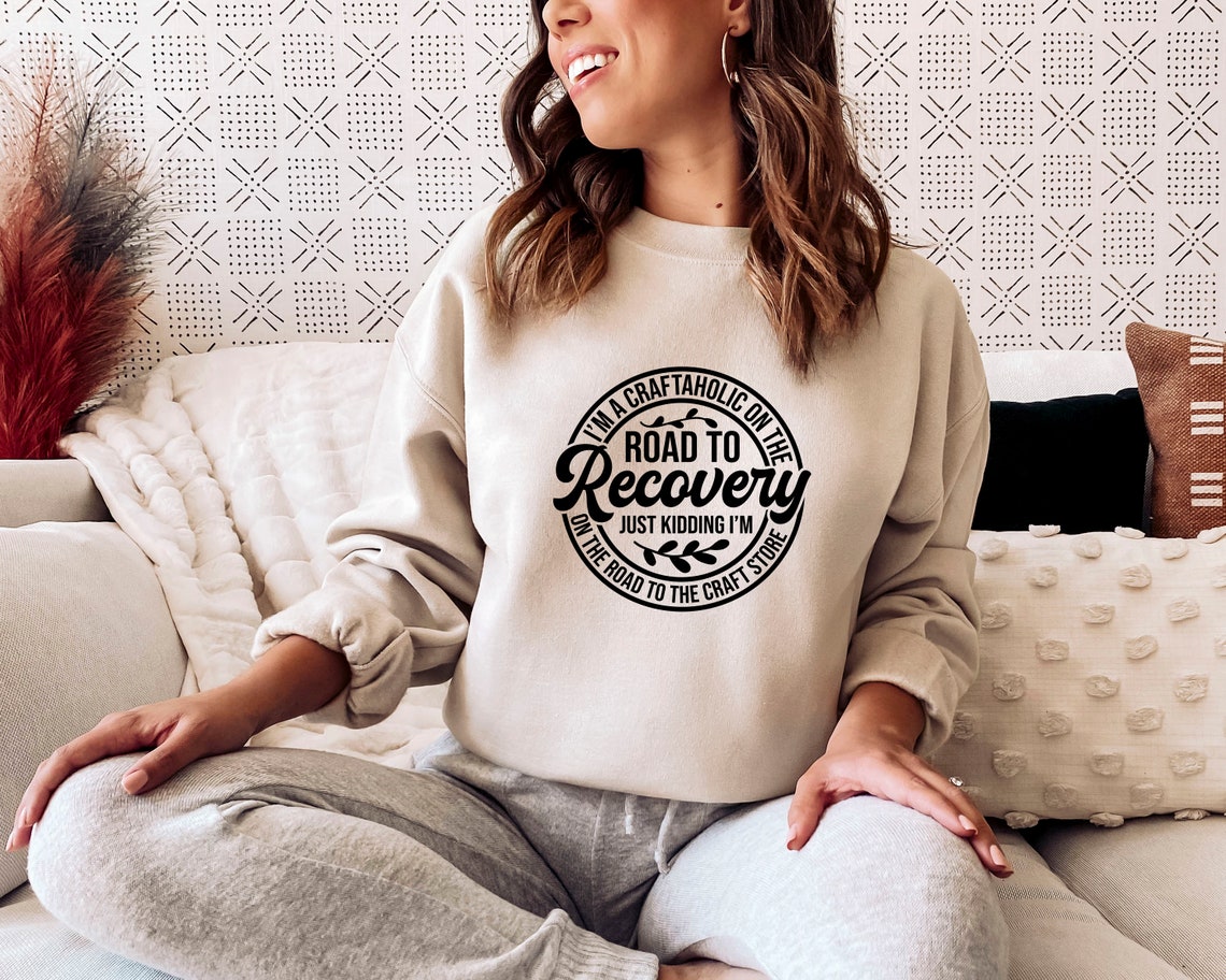 Crafting SVG, I'm a Craftaholic on the Road to Recovery Svg, Crafters ...