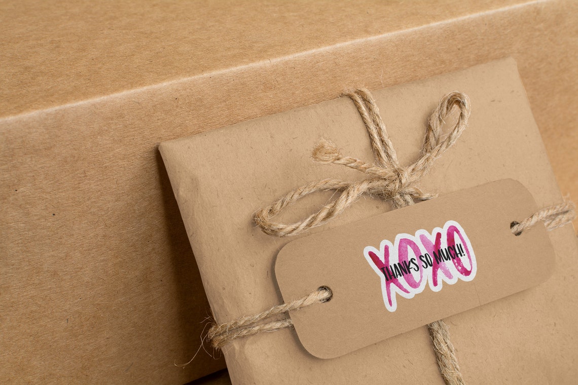 Small Business Thank You Stickers, Package Labels, Cute Thank You ...