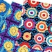 Granny Square Embroidery Digital Paper: Crochet Seamless Patterns ...