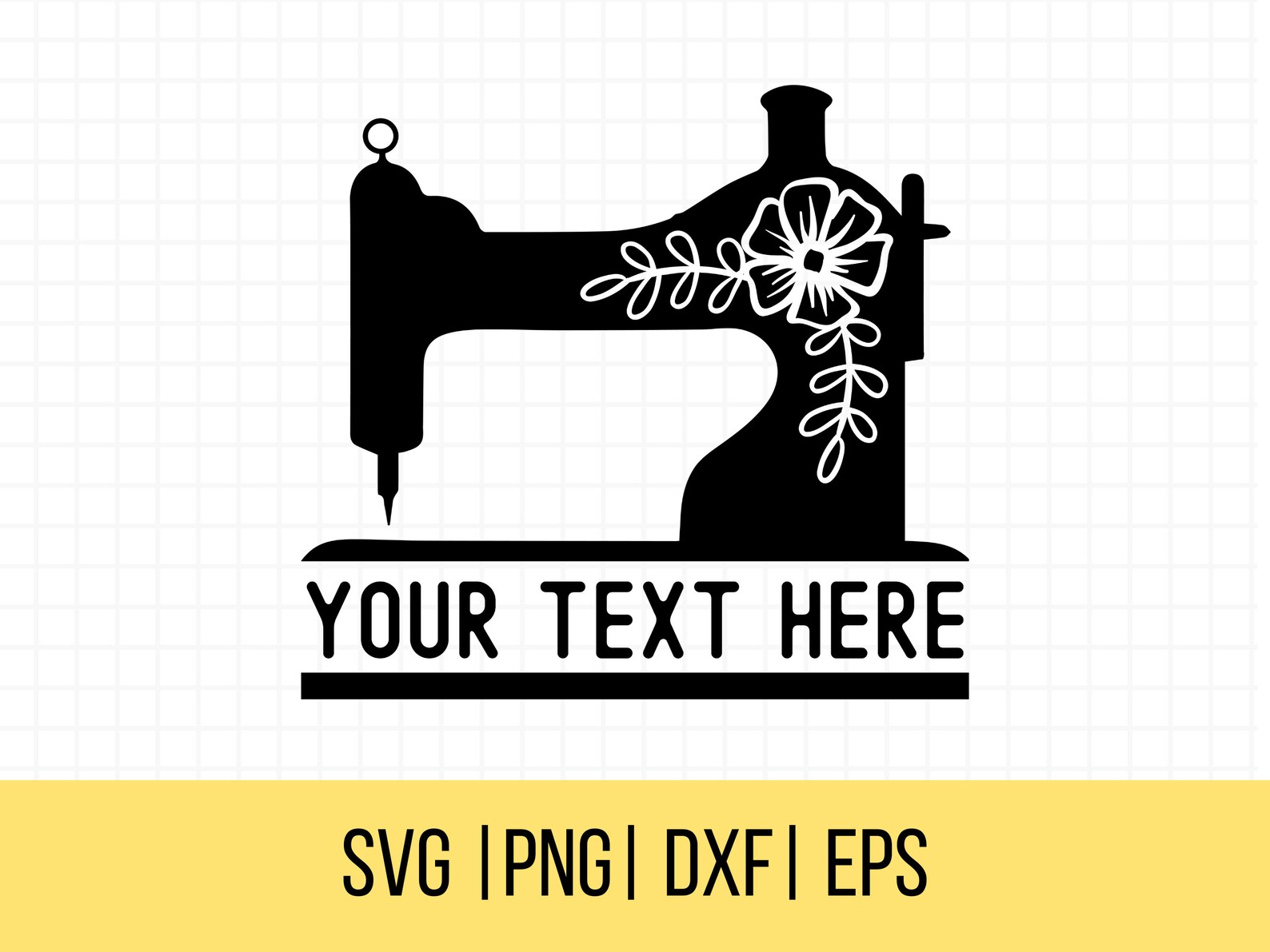 Sewing Machine SVG, Sewing Split Monogram Svg, Sewing Svg, Quilting Svg ...