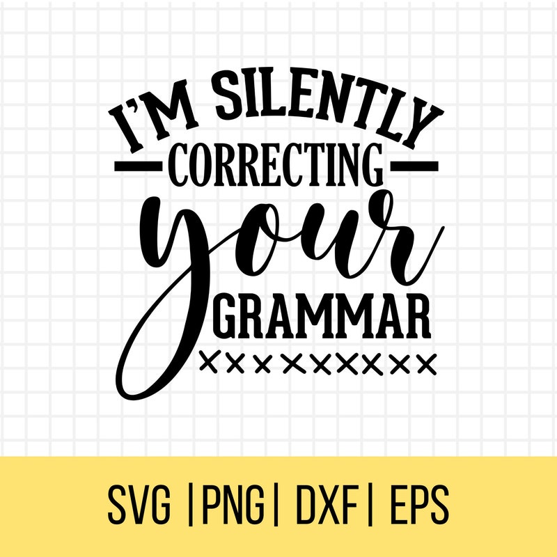 Grammar Template - Etsy