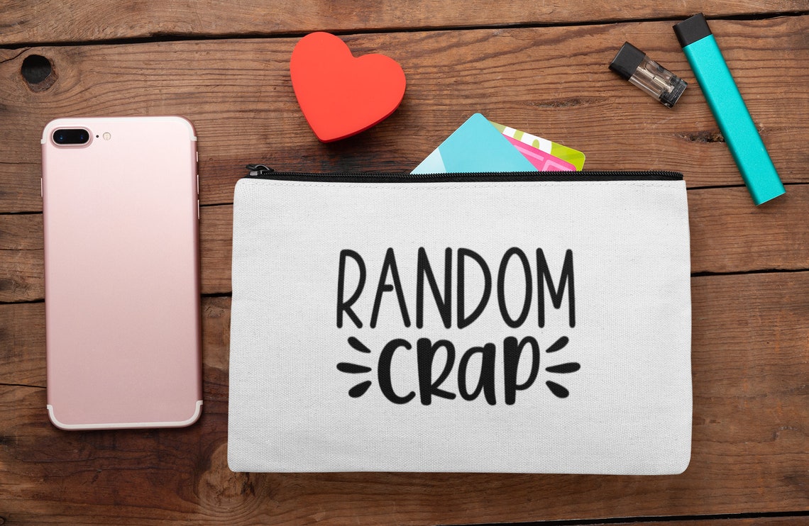 Random Crap SVG DXF Cutting File Tote Bag Design Svg Cut - Etsy
