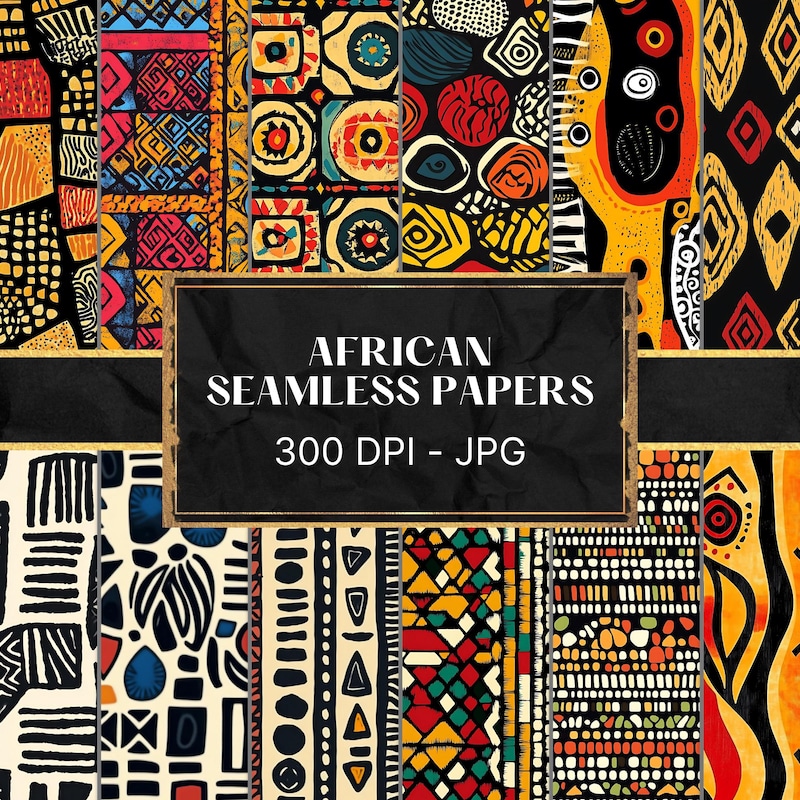 African Fabric - Etsy