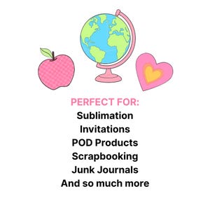 Groovy School Clipart Bundle, Retro Back to School Supplies Clip Art ...