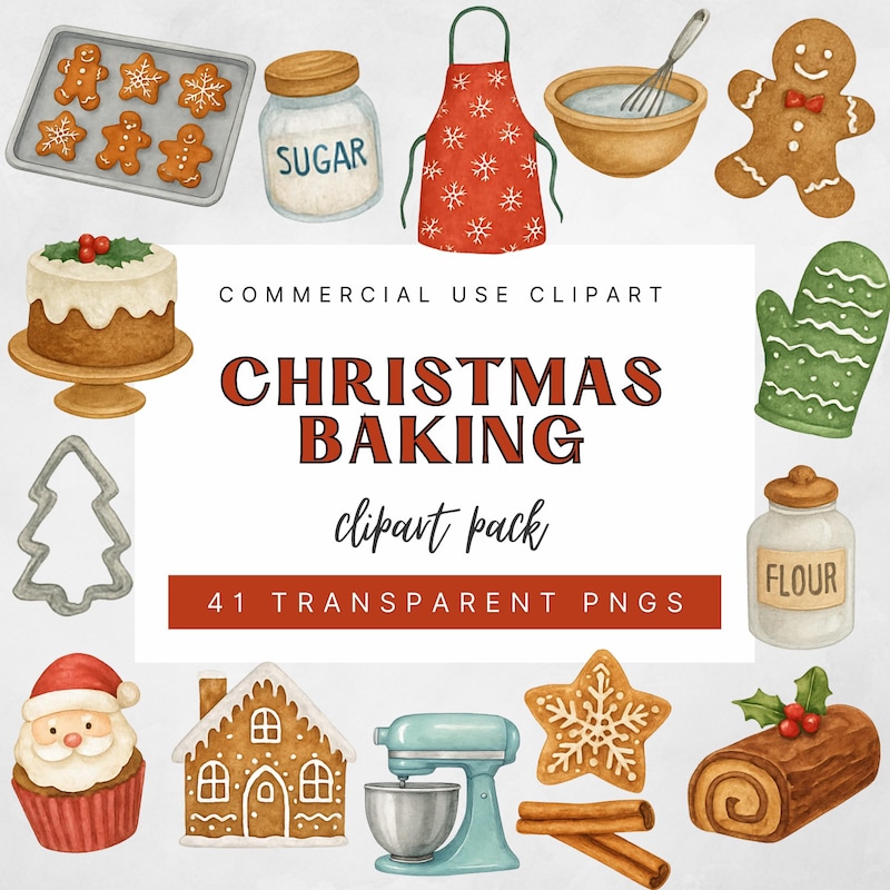 Baking Clipart - Etsy