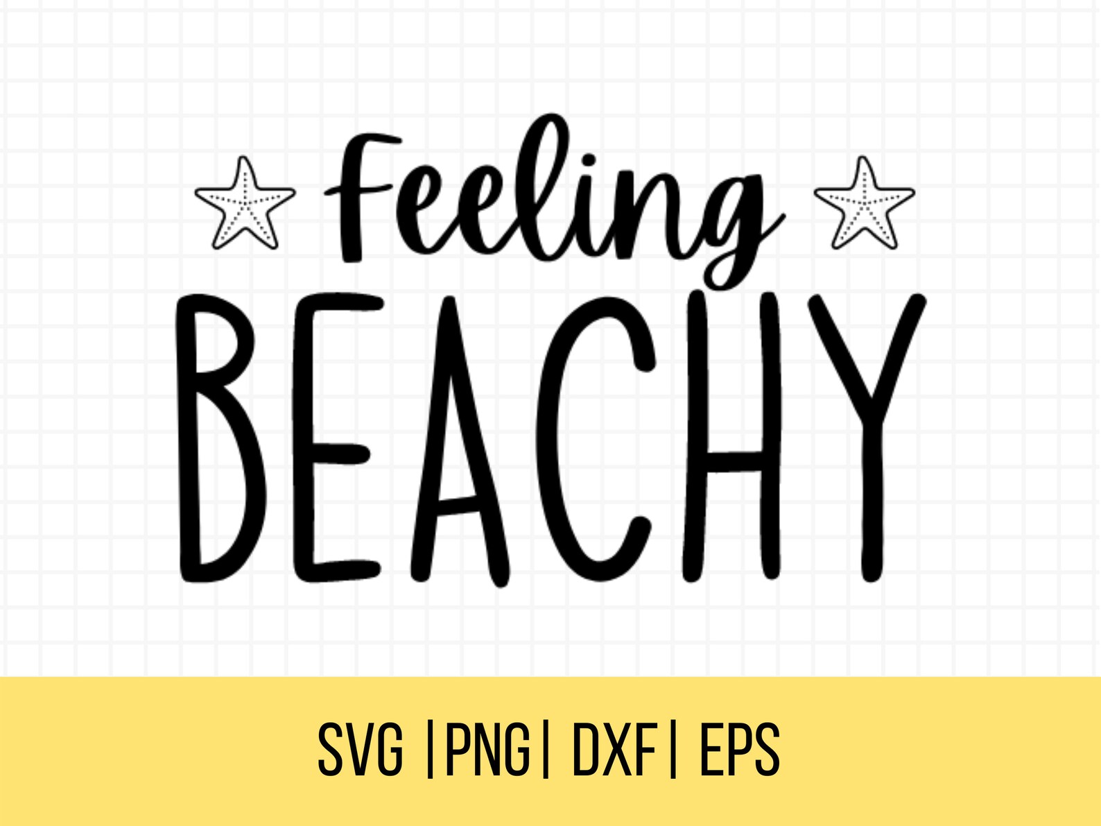 Feeling Beachy Svg Summer Svg Porch Svg Beach Svg Beach | Etsy