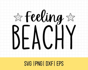 Feeling Beachy Svg - Etsy