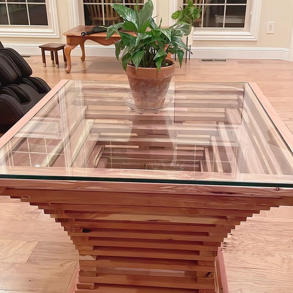 Cedar Coffee Table - Etsy