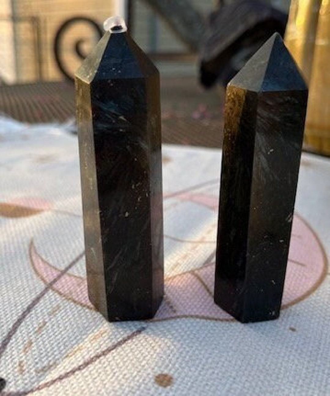 Arfvedsonite Tower - Etsy