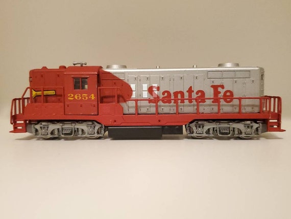 Pretend Play HO Scale AHM Santa Fe 2654 Locomotive Toys Toys & Games ...