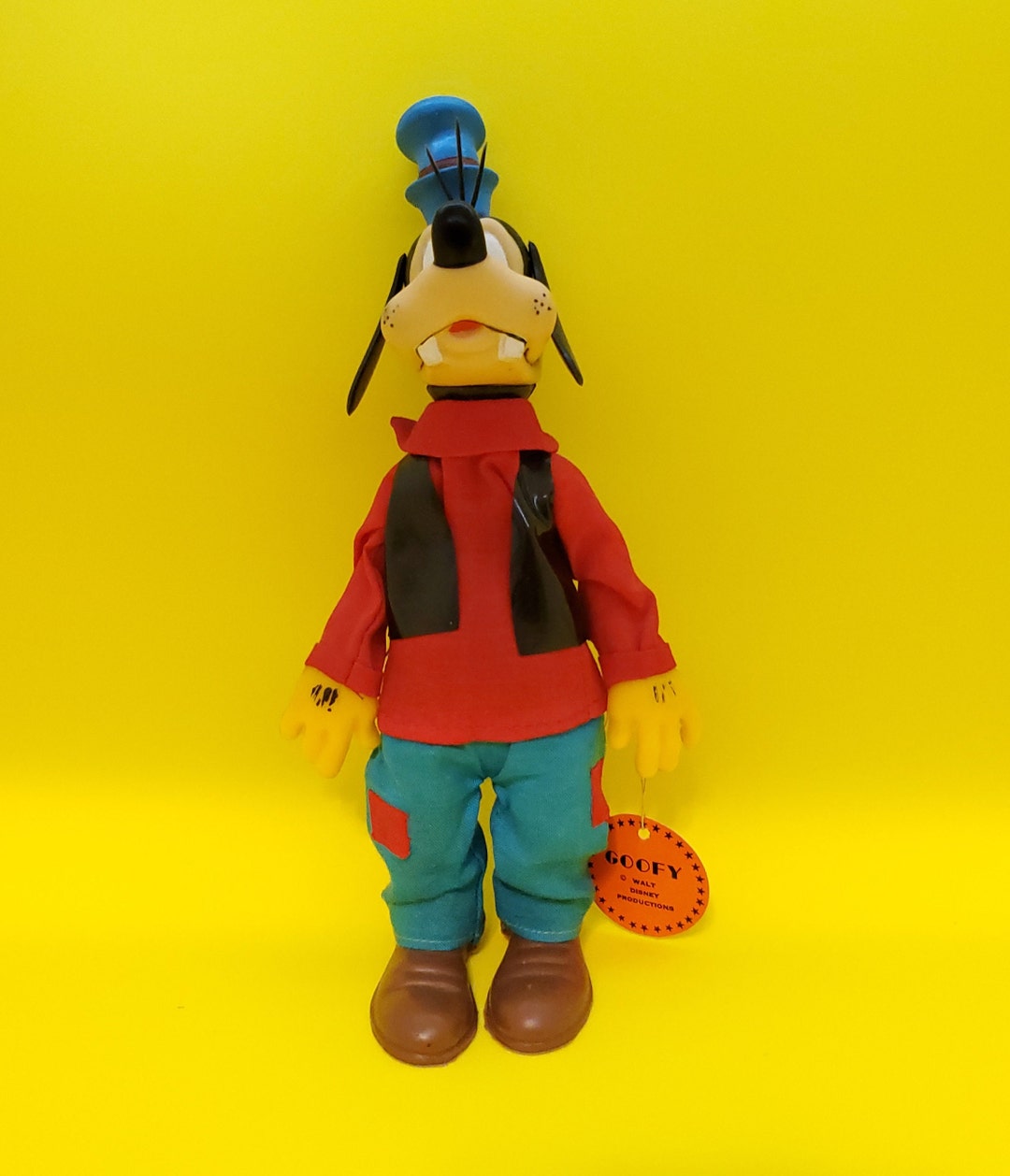 Vintage Walt Disney's Goofy Doll - 1 - Etsy