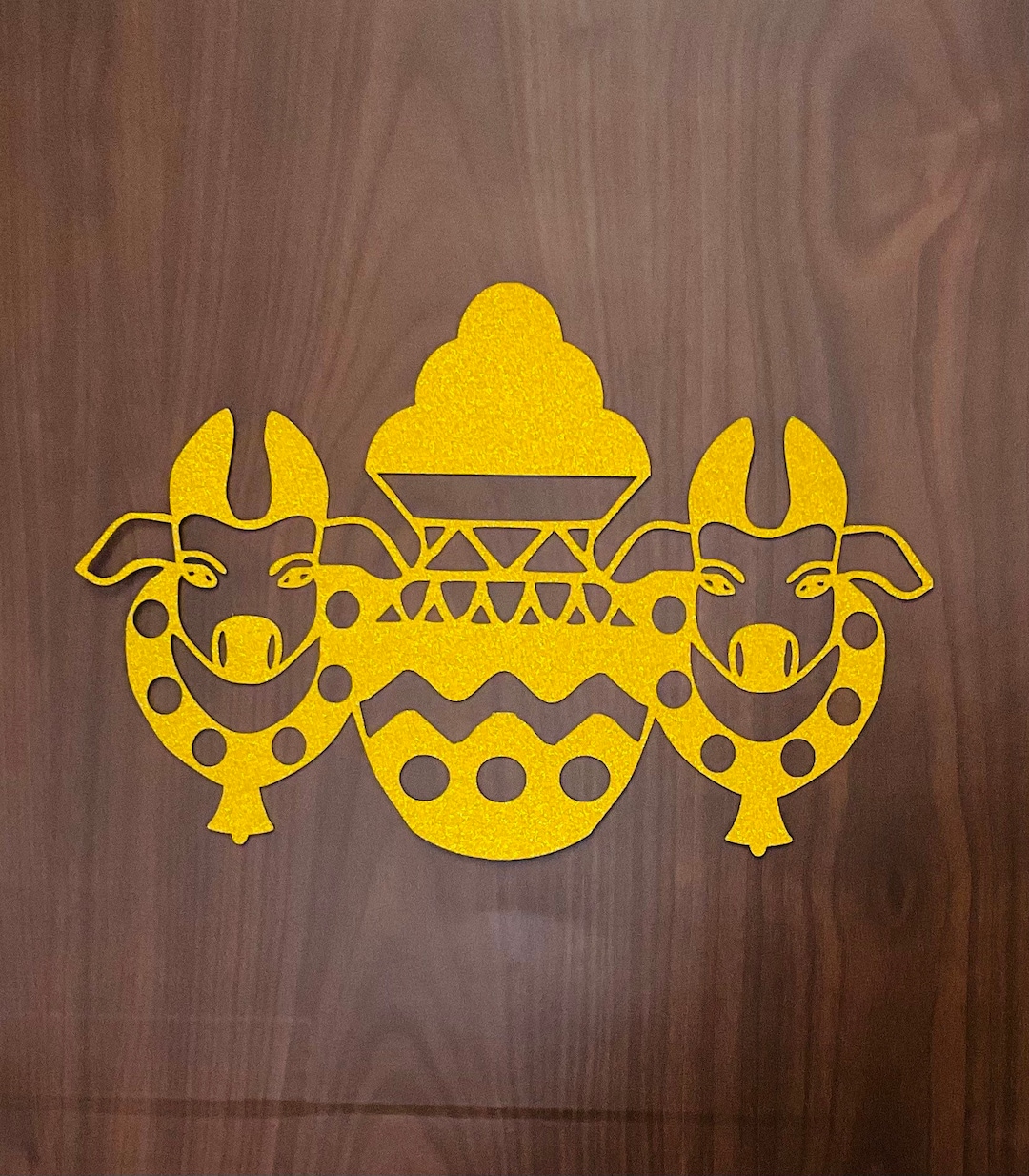 Sankranti/cow Kolam/muggu/rangoli/paper Rangoli Cuts Perfect for Indian ...