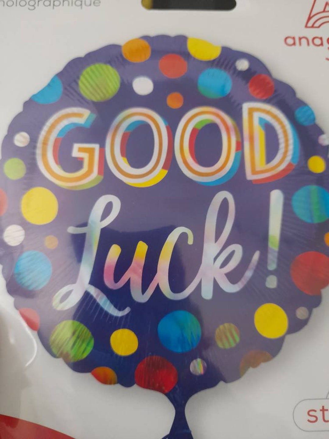 Good Luck Balloon in a Box.inflated. Good Luck Gift. - Etsy