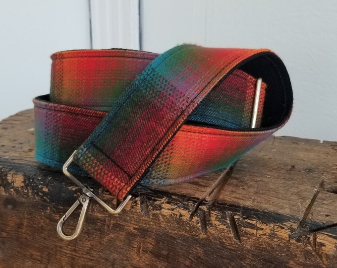 Fall Flannel Purse Strap, Crossbody Style - Etsy