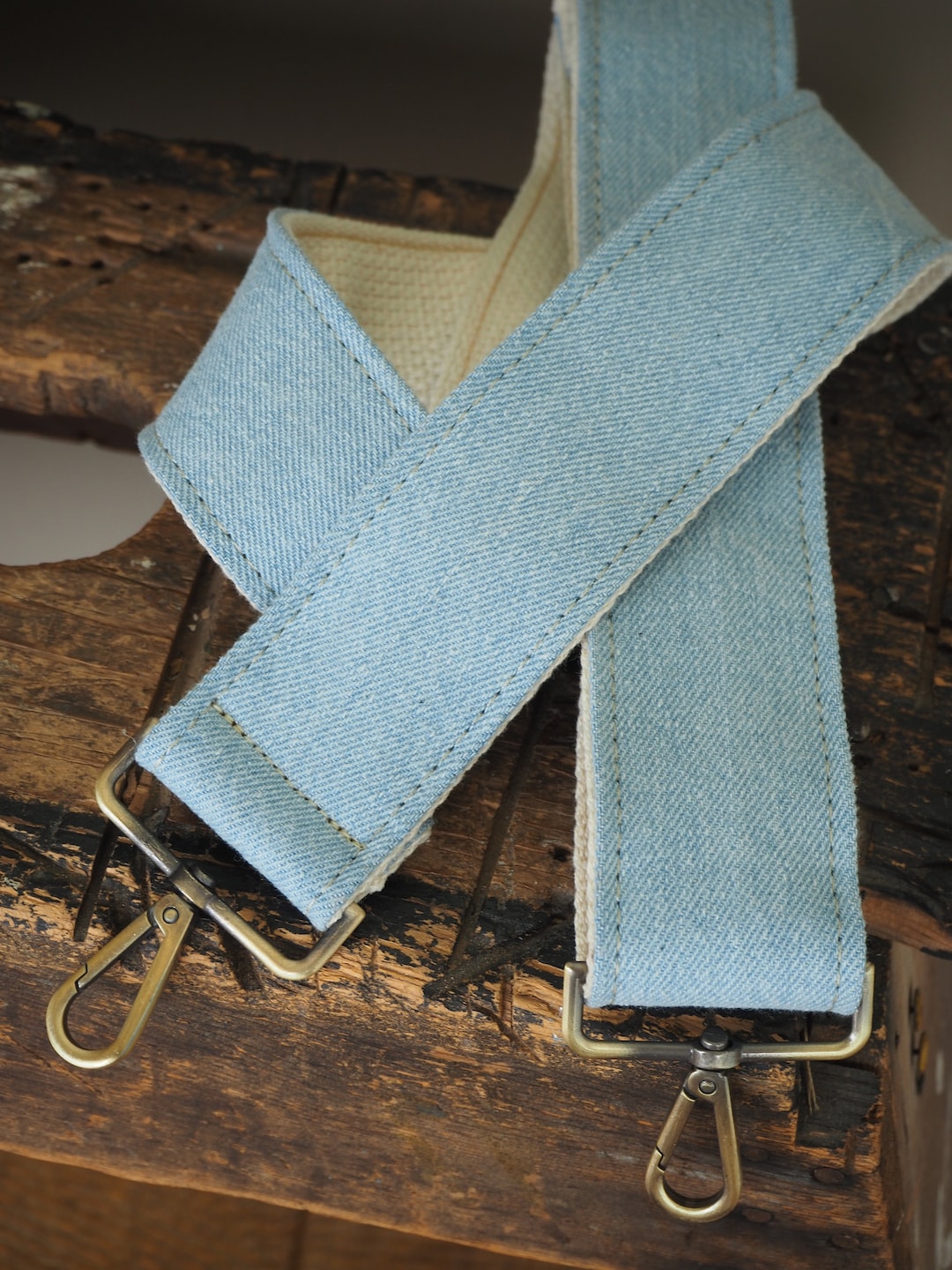 Jean Denim Crossbody Purse Strap Made in USA - Etsy