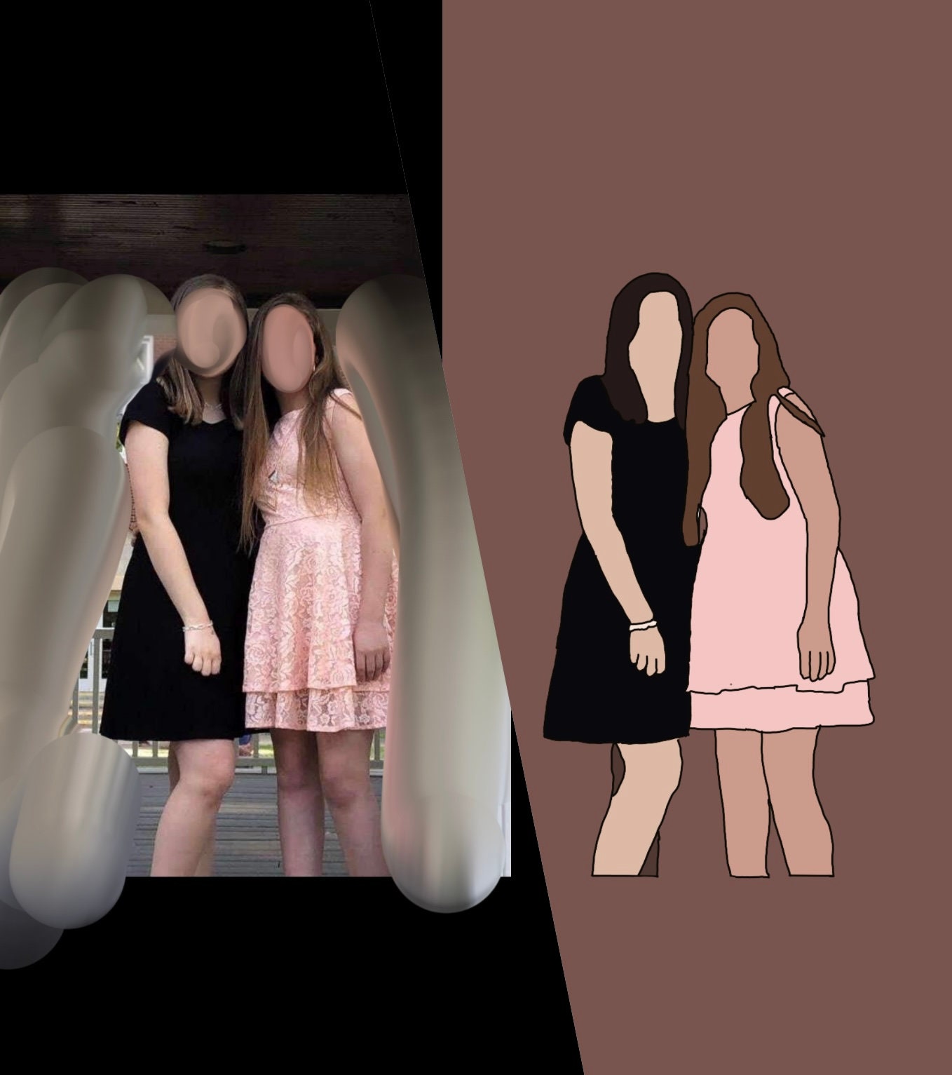 Faceless Portraits Digital Download - Etsy