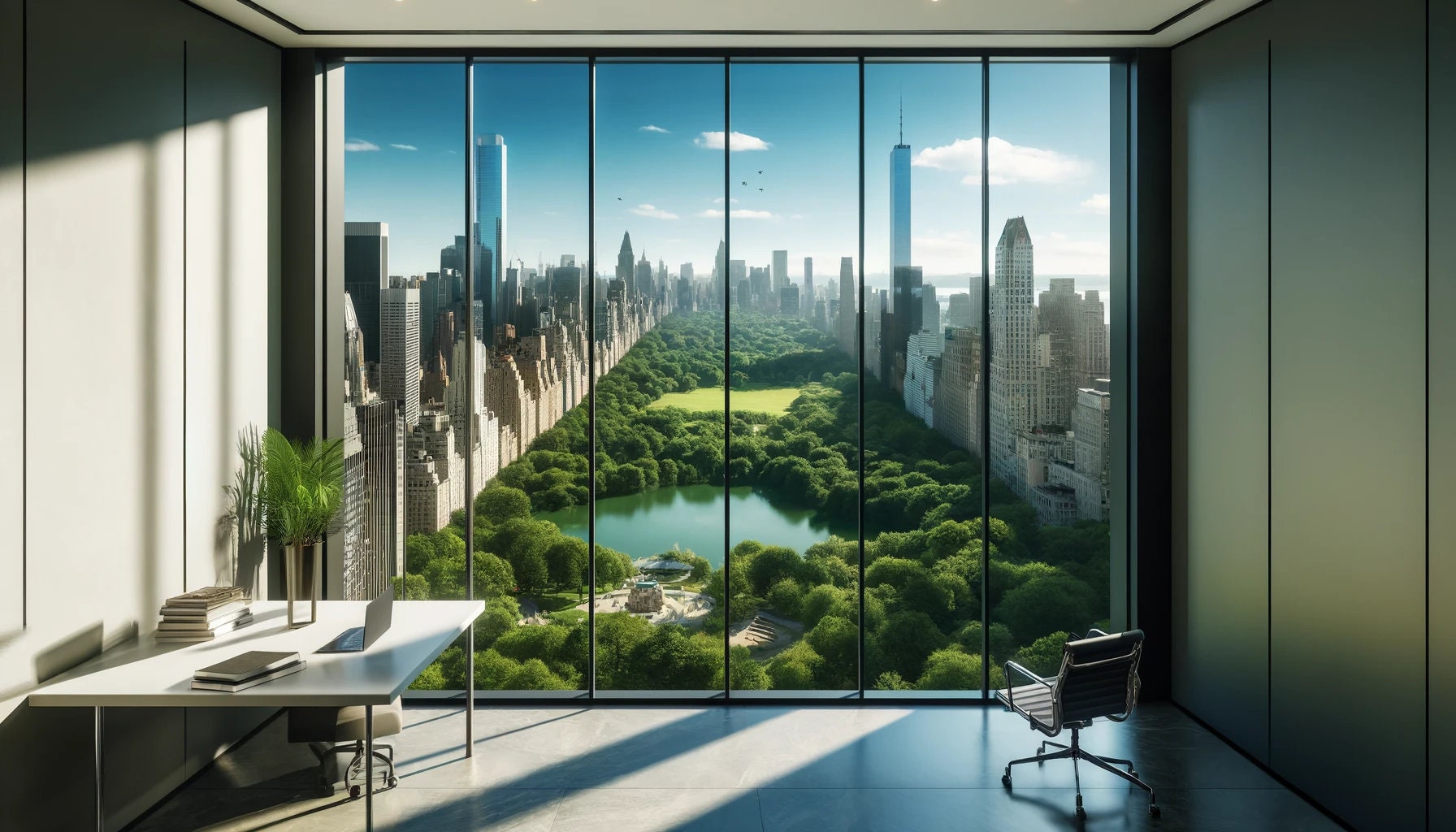 Zoom or Desktop Background - New York City Skyline - Etsy