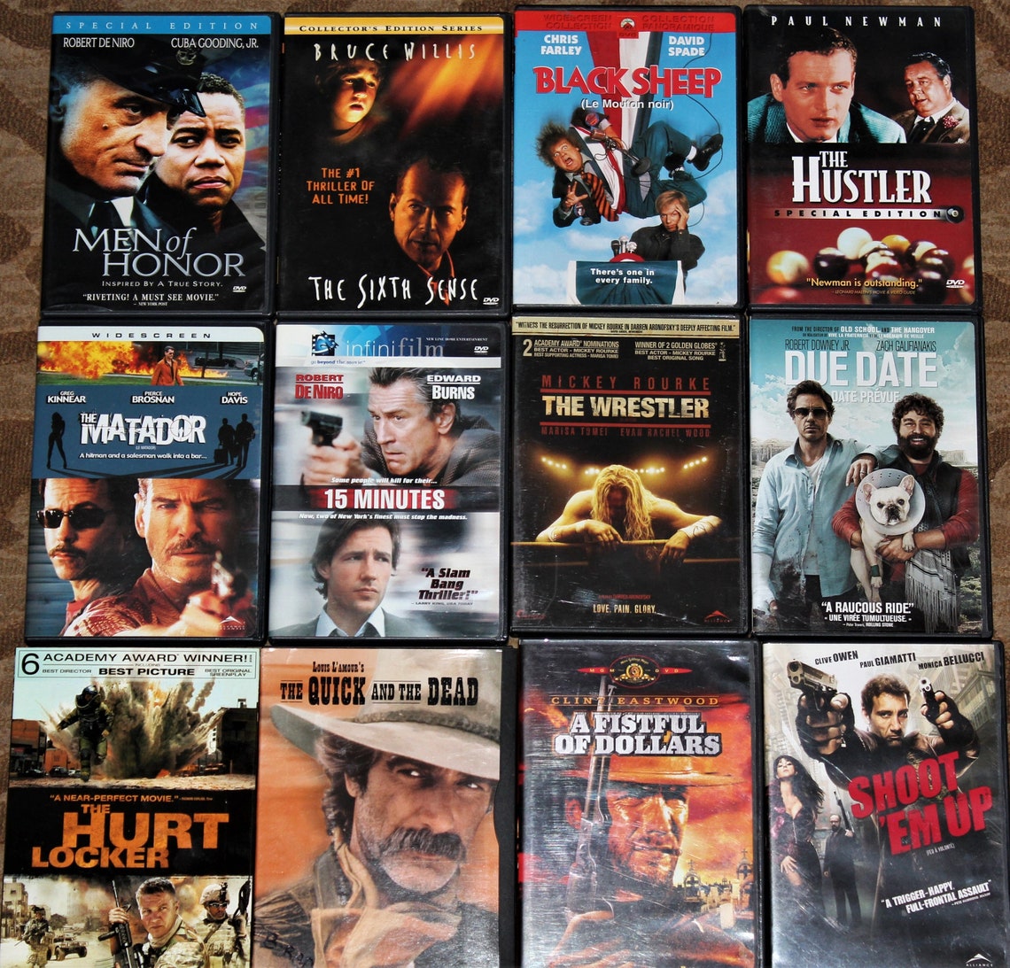 Lot of DVD Movies Over 70 Blockbuster & Hard to Find Titles Vintage DVD ...