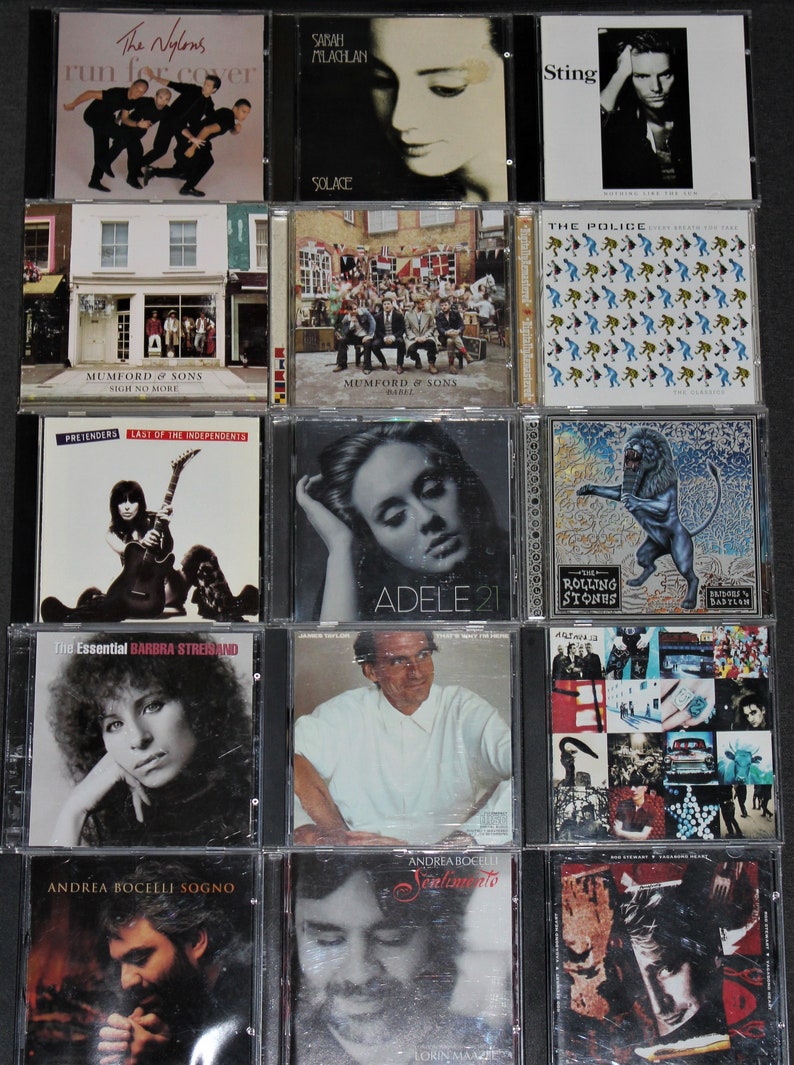 Lot of Over 70 Cds | Vintage Cds | Pop - Rock - Soundtracks - Brit Rock ...