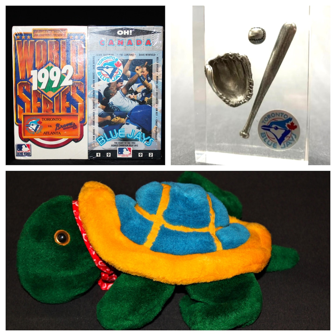 Toronto Blue Jays Fan Pack | Domer Turtle Plush Puppet | Factory Sealed ...