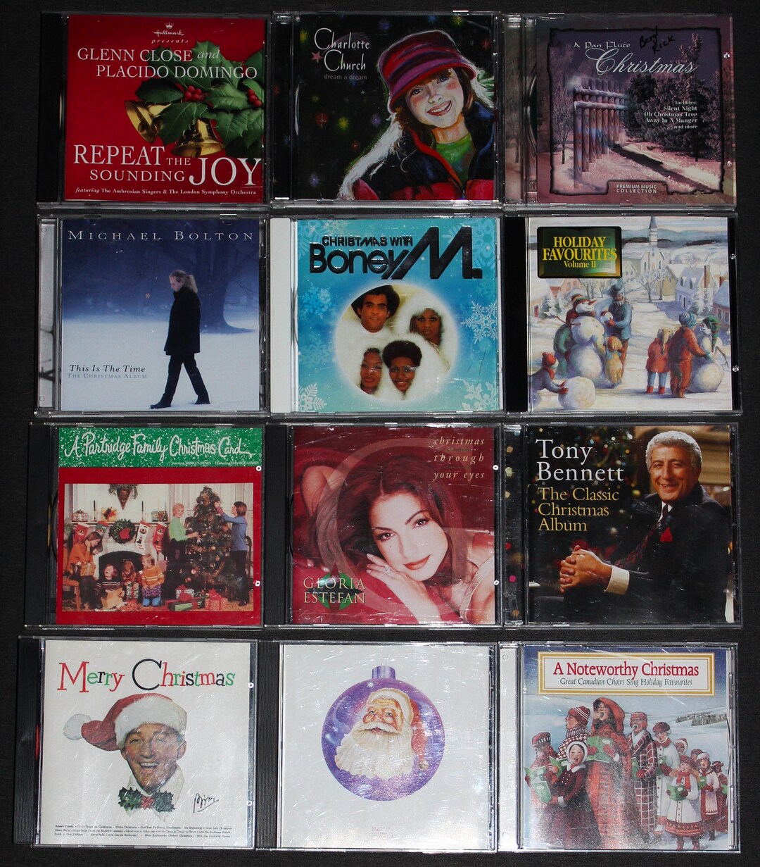 Beautiful Christmas Music Cds Partridge Family Bing Crosby Tony Bennett ...