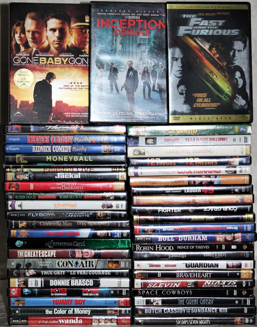 Lot of DVD Movies | Over 70 Blockbuster & Hard to Find Titles | Vintage DVD Movies - Etsy