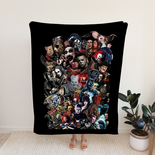 Ghostface Quilt Blanket - Etsy