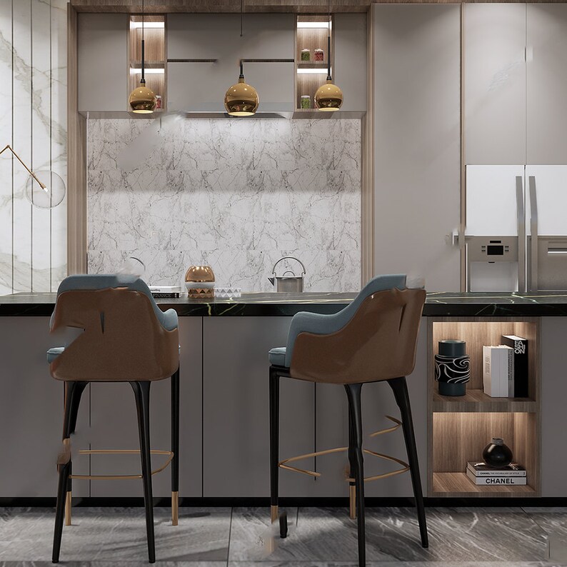 New BK2 12 Bar Kitchen sketchup 3D Bar Kitchen Interior Design Model ...