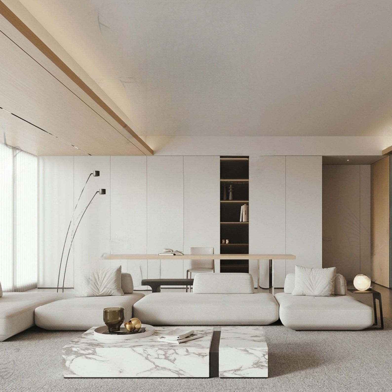 Modern Living Room Sketchup Model L7 3D Interior Design - Etsy UK