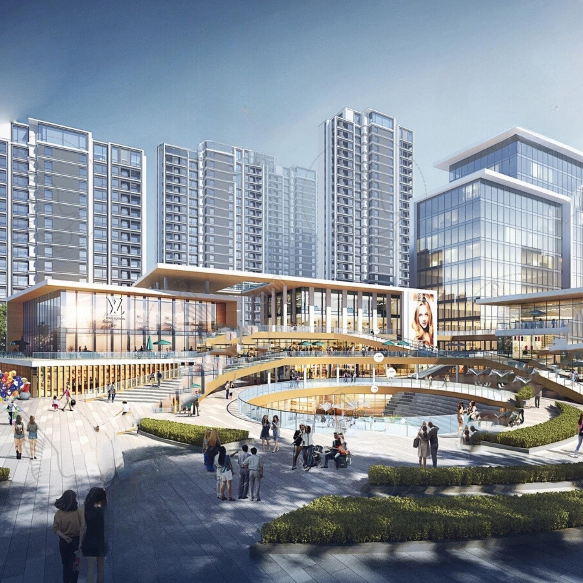 NEW! 50 Mall Building Set A - Sketchup 3D Mall Building Interior Design ...