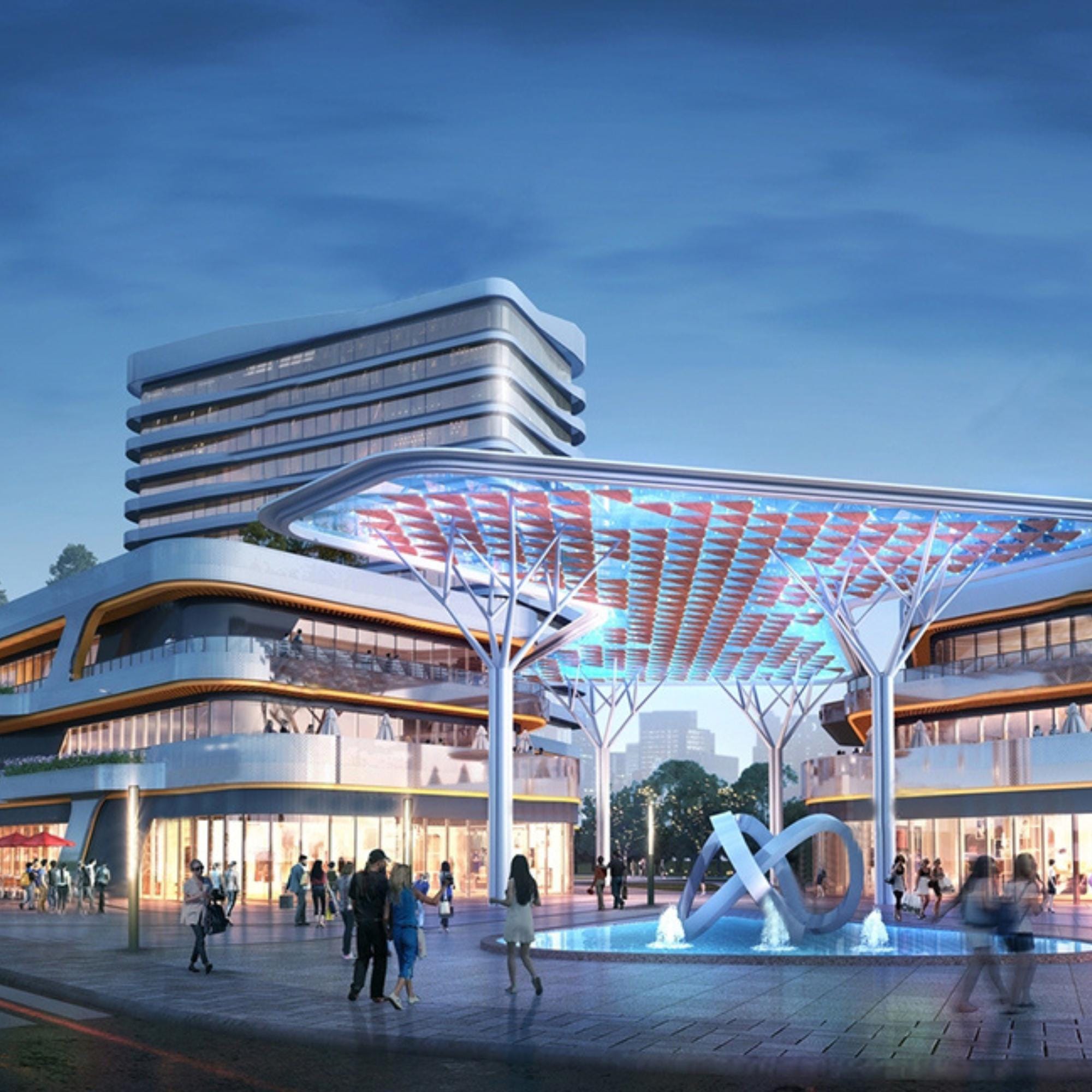 NEW! 50 Mall Building Set A - Sketchup 3D Mall Building Interior Design ...