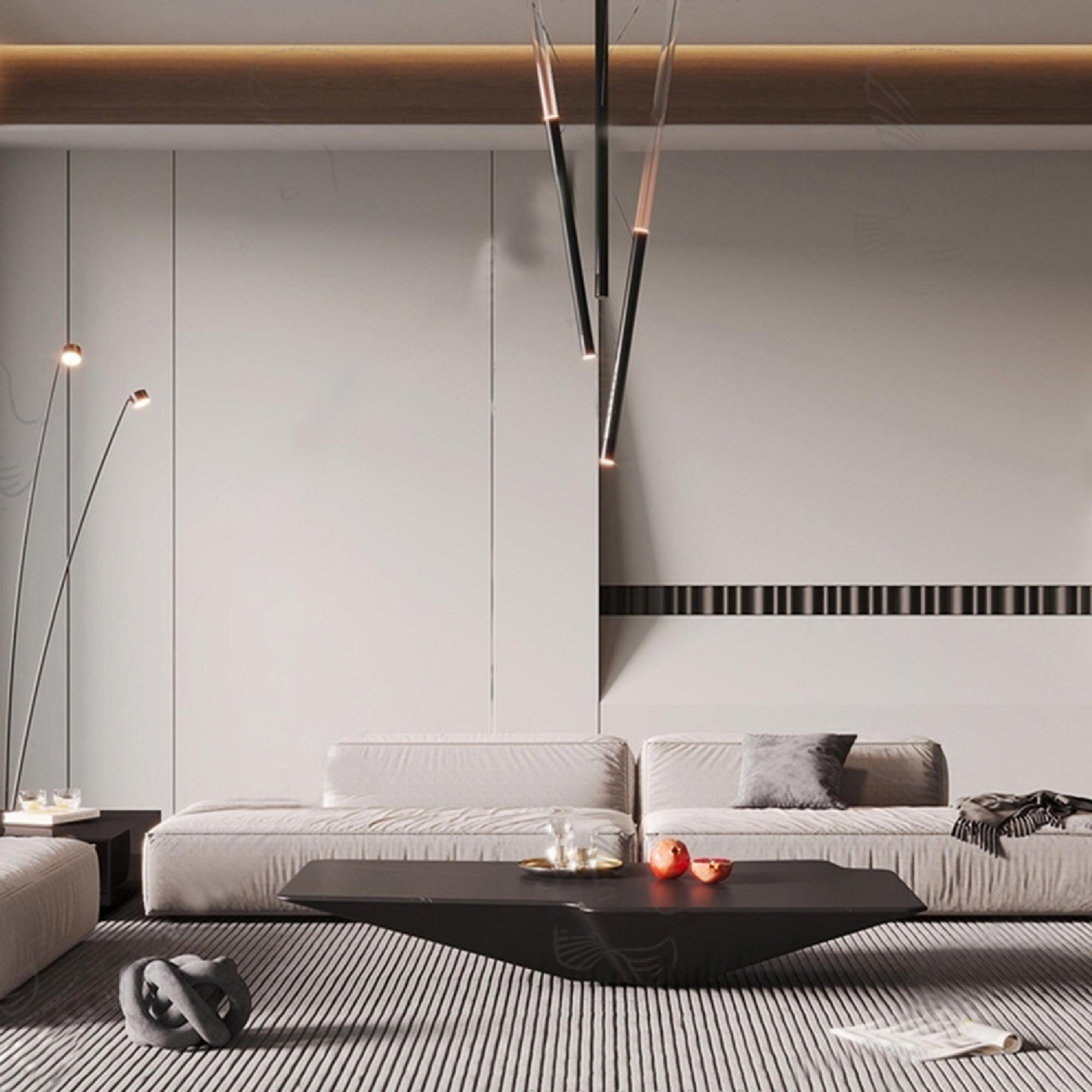 Modern Living Room Sketchup Model L7 3D Interior Design - Etsy UK