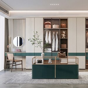 NEW Modern Walk in Wardrobe Sketchup Model Set B sketchup 3D Walk in ...