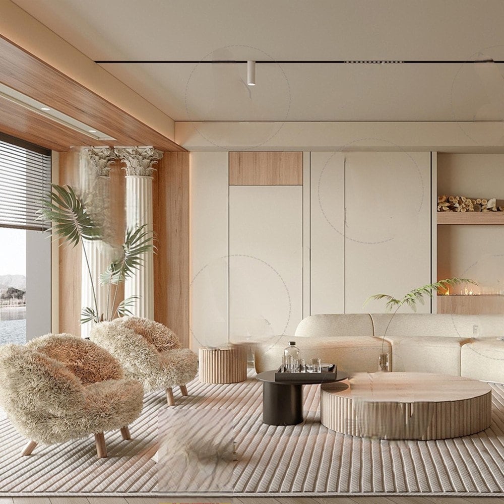 NEW Jl2-japandi Living 2 15 Living Set 2 sketchup 3D Living Japandi ...