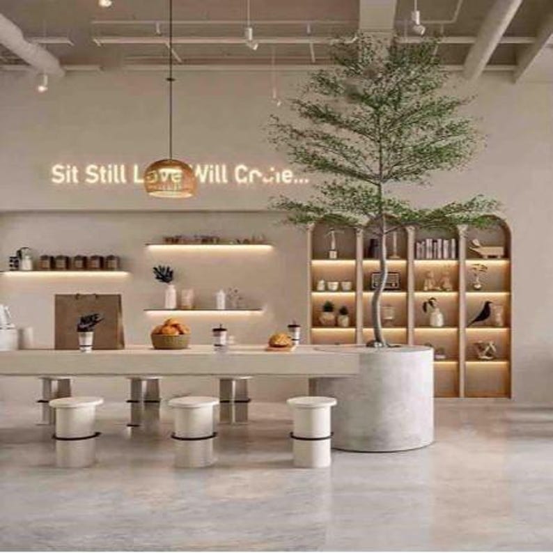 NEW! 34 CAFE - Sketchup 3D CAFE Interior Design Model - Etsy