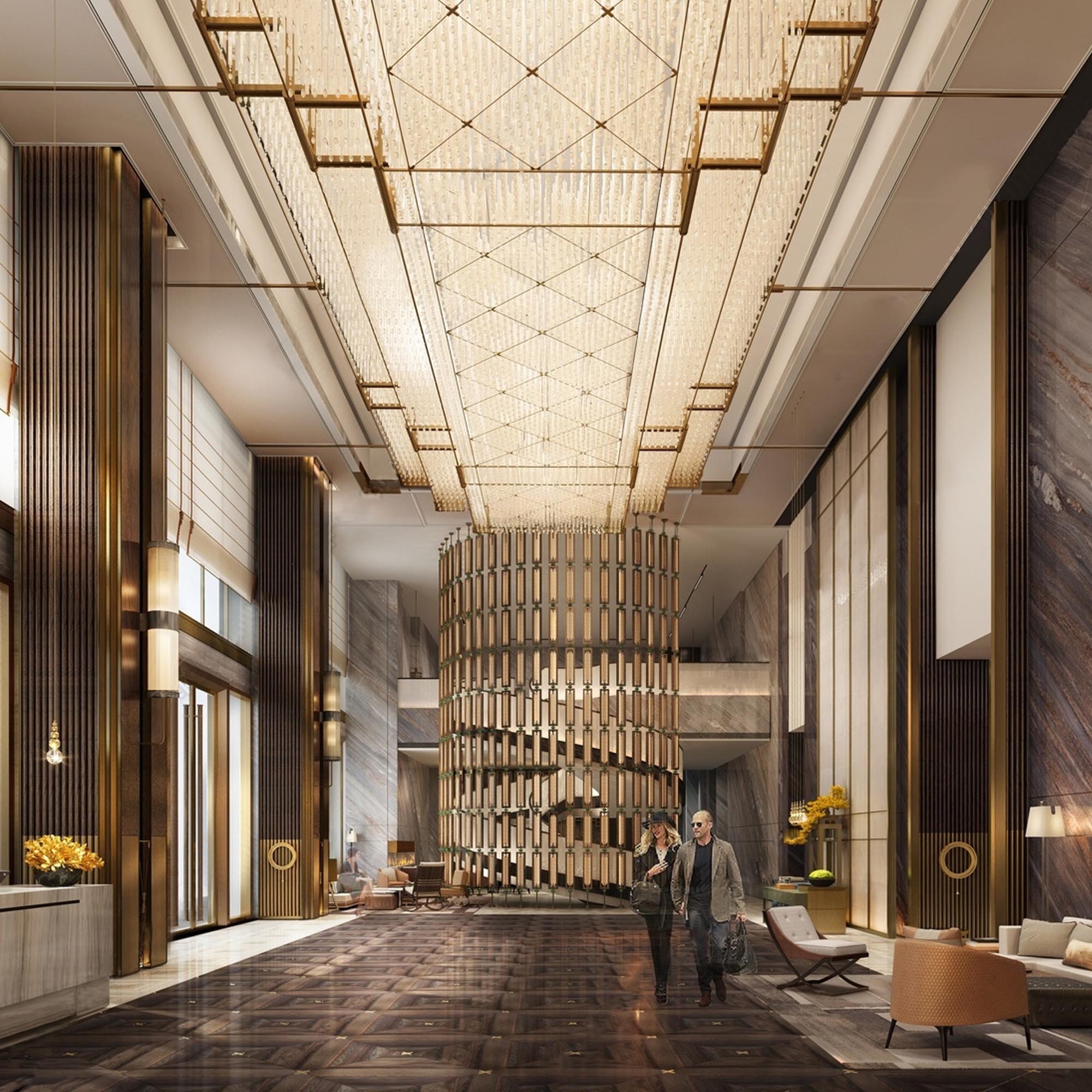 H2 10 Hotel Lobby Set 2 sketchup 3D Hotel Lobby Interior Design Model ...