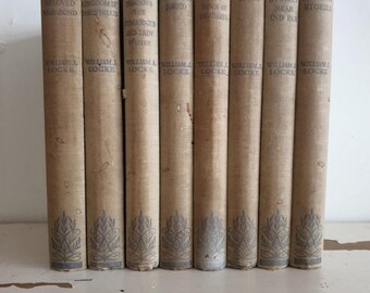 Antique Book Bundle Vintage Books Old Books Decorative Books Antique ...