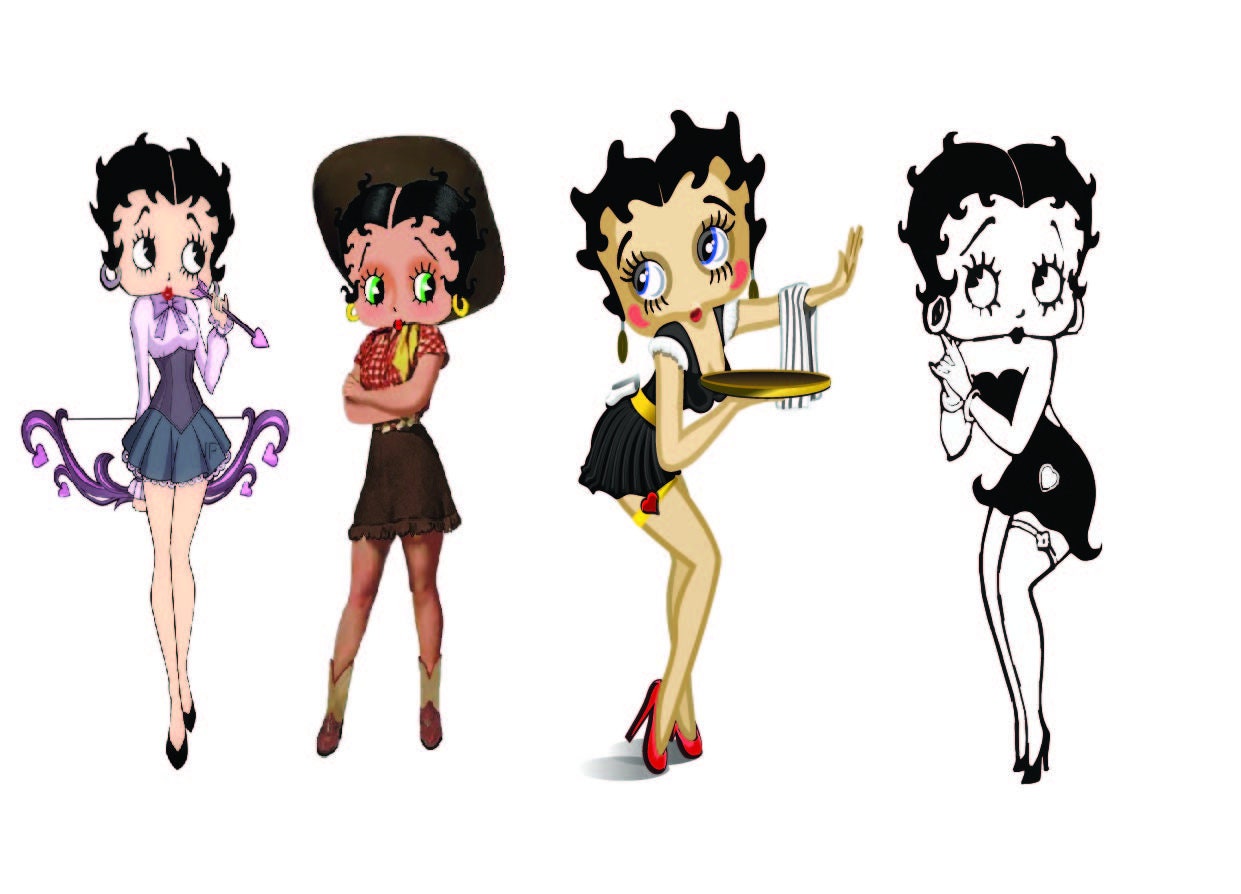 Betty Boop Svg Files Files For Cricut Betty Boop Clipart Betty Boop