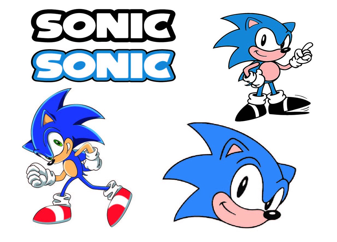 The Hedgehog Svg, Sonic Svg, Sonic Bundle Svg, Sonic Face Svg, Svg ...