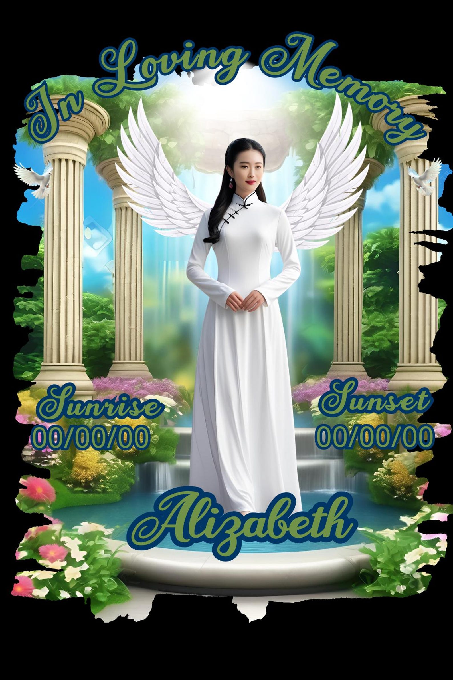 70+ in Loving Memory Design Canva Editable Bundle, Memorial & Funeral ...