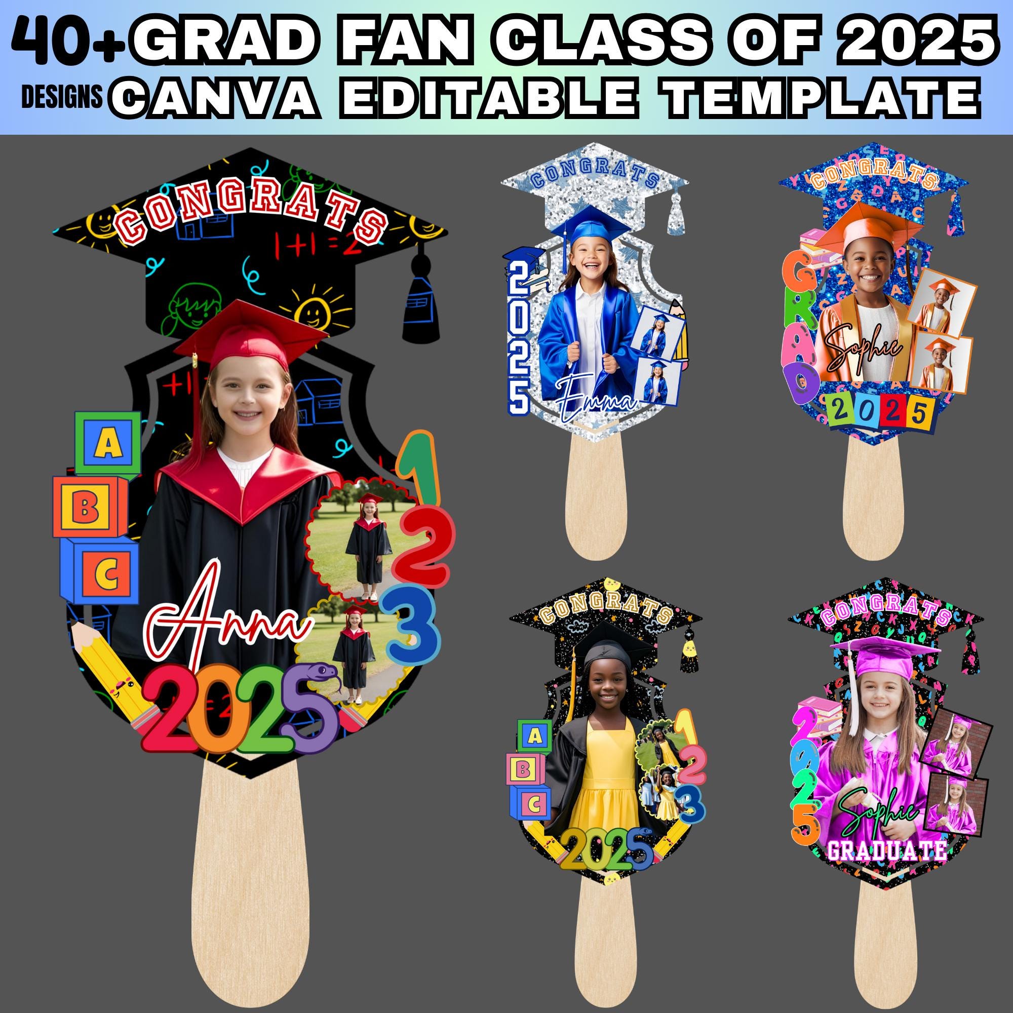 40+ Kindergarten Graduation Template, Editable Kids Graduation Template ...