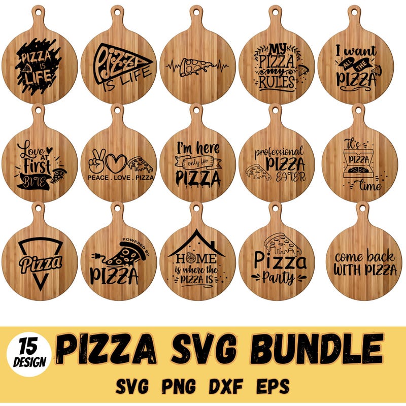 Pizza Funny Wall Art - Etsy UK