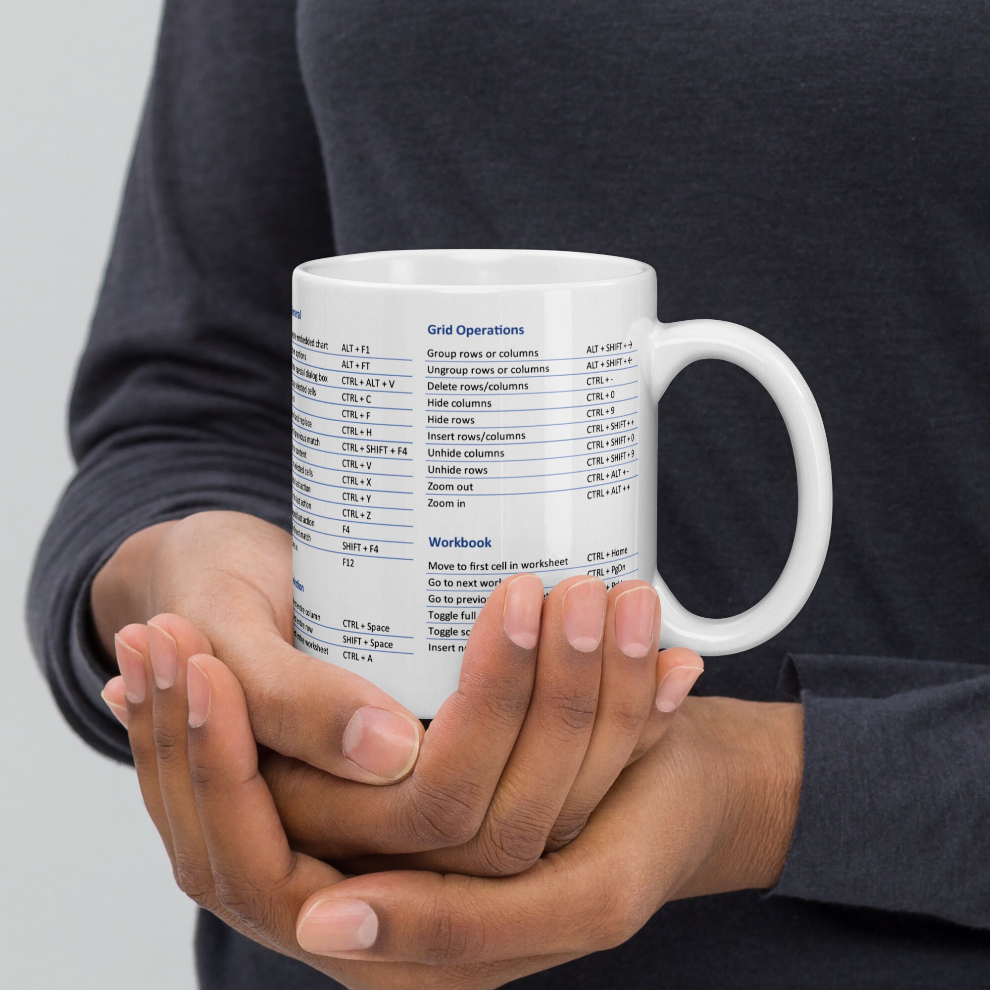 Excel Super Shortcuts Mug from Tiktok: Nerd Gift Coworker - Etsy