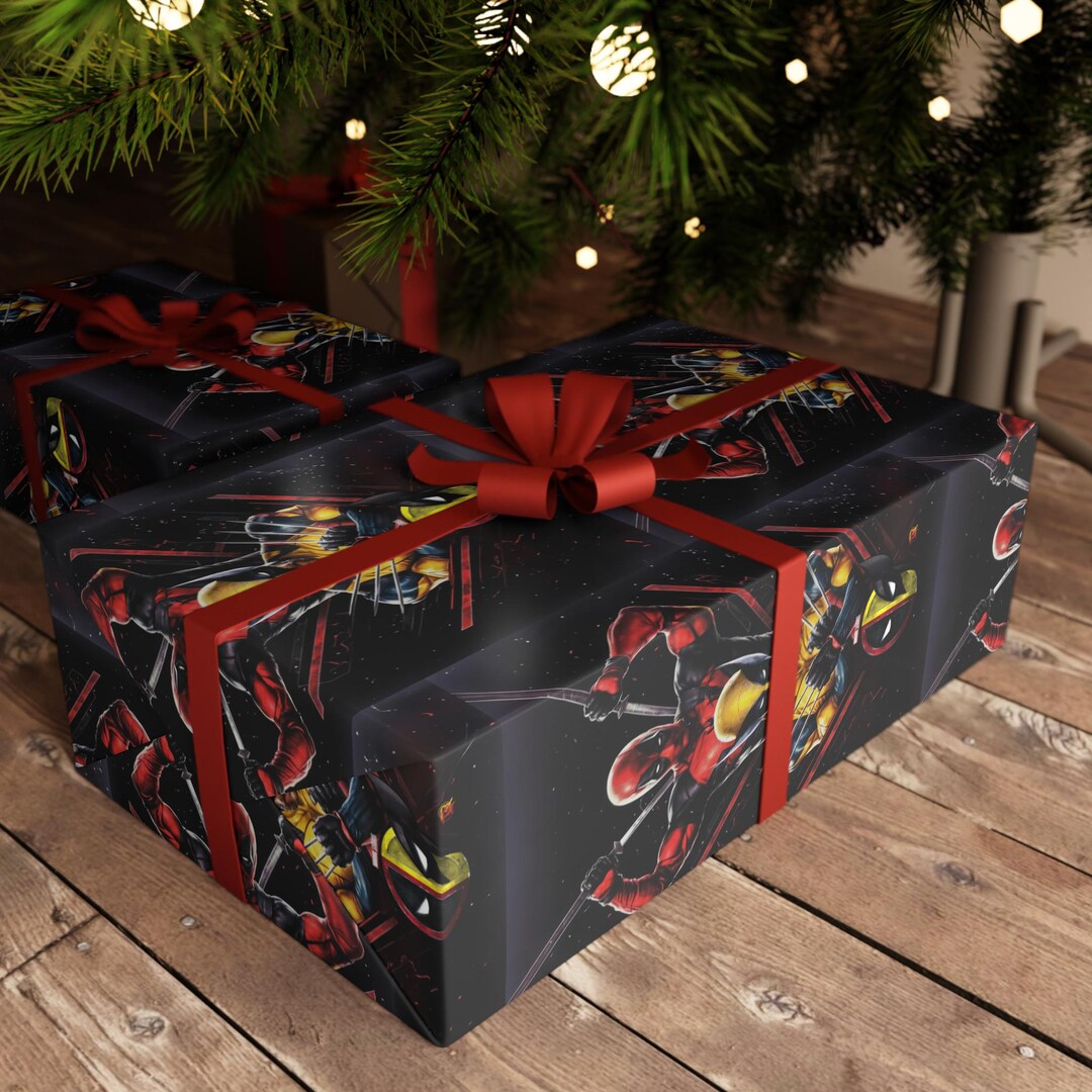 Deadpool and Wolverine Gift Wrapping Paper, Perfect for Birthdays ...