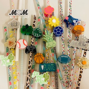 Tumbler Straw Topper Svg Bundle With Display Stand 20 X Designs, Cut ...