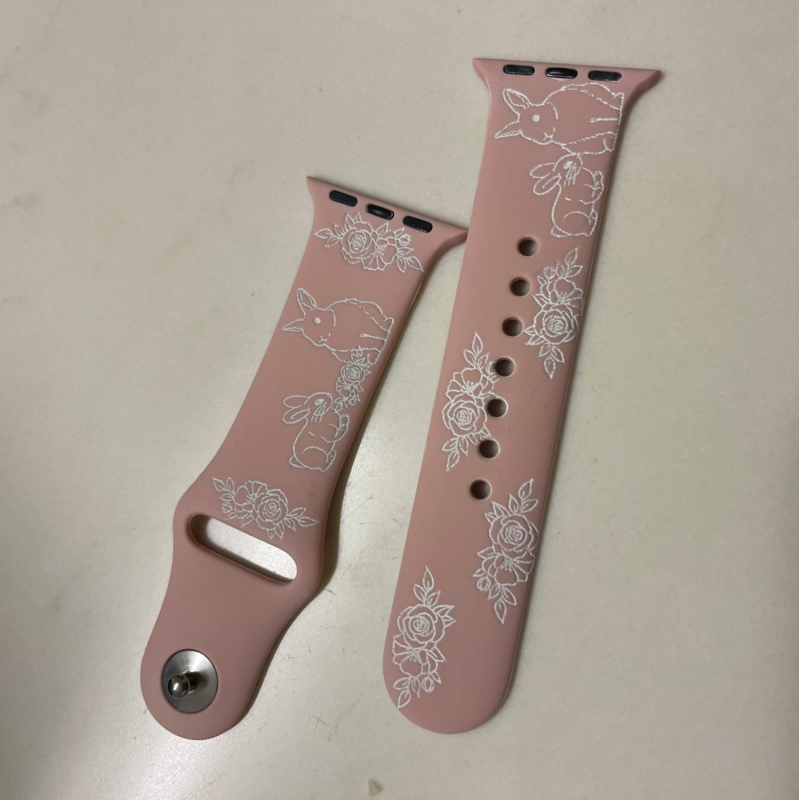 Digital Watch Band File, Laser Engrave File, 6 Design BUNDLE Iwatch ...